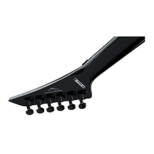 Jackson X Series Rhoads RRX24 - Black with Neon Pink Bevels