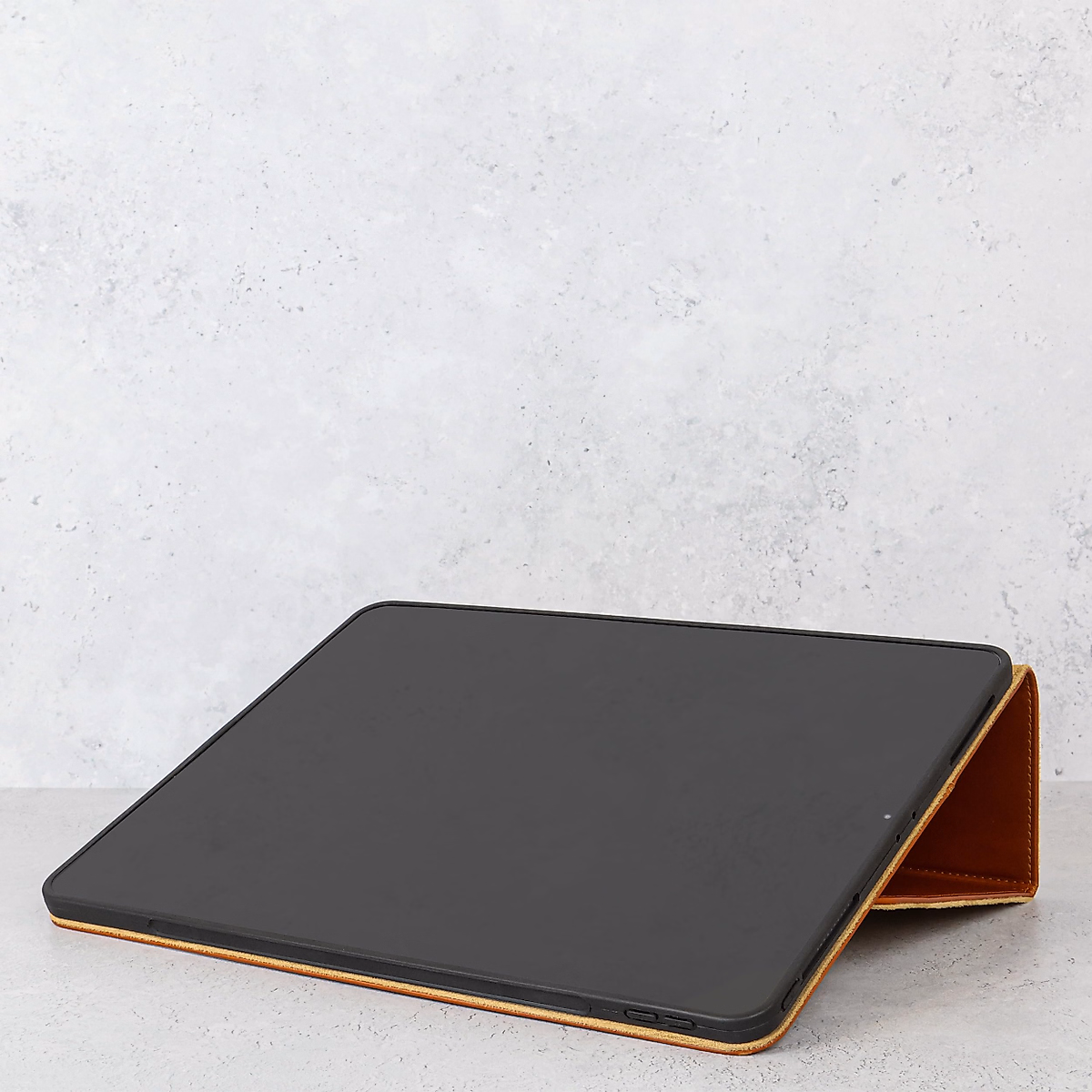 Casemade Real Leather Case Compatible with iPad Pro 10.5” / Air 3rd Gen (2019) - Full-Grain Leather Cover, Auto Sleep/Wake, Dual Stand Position (Tan)