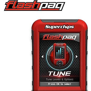 SUPERCHIPS FLASHCAL F5 IN-CAB TUNER,2.8" COLOR SCREEN,COMPATIBLE WITH 1999-2019 FORD DIESEL & GASOLINE ENGINES