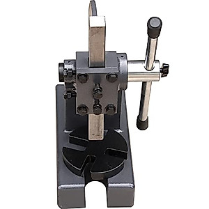 KAKA INDUSTRIAL AP-1/2 Arbor Press, 0.5 Ton Cast Iron Arbor Press, 3" Height Leverage Arbor Press, Heavy Duty Arbor Press, Manual Desktop Arbor Press Cast Iron Material, for Riveting Punching Holes