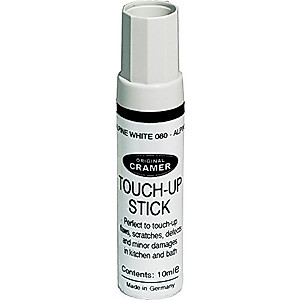 Cramer Touch Up Stick Colour: Alpine White Made in Germany, Instructions in English