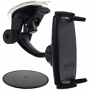 Arkon Windshield/Dashboard Mount for Most Smartphones - Retail Packaging - Black