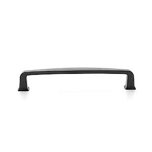 Ravinte 5 Pack Solid 5 Inch Kitchen Cabinet Handles Matte Black Cabinet Pulls Black Drawer Pulls Kitchen Cabinet Hardware Kitchen Handles for Cabinets Cupboard Handles Drawer Handles