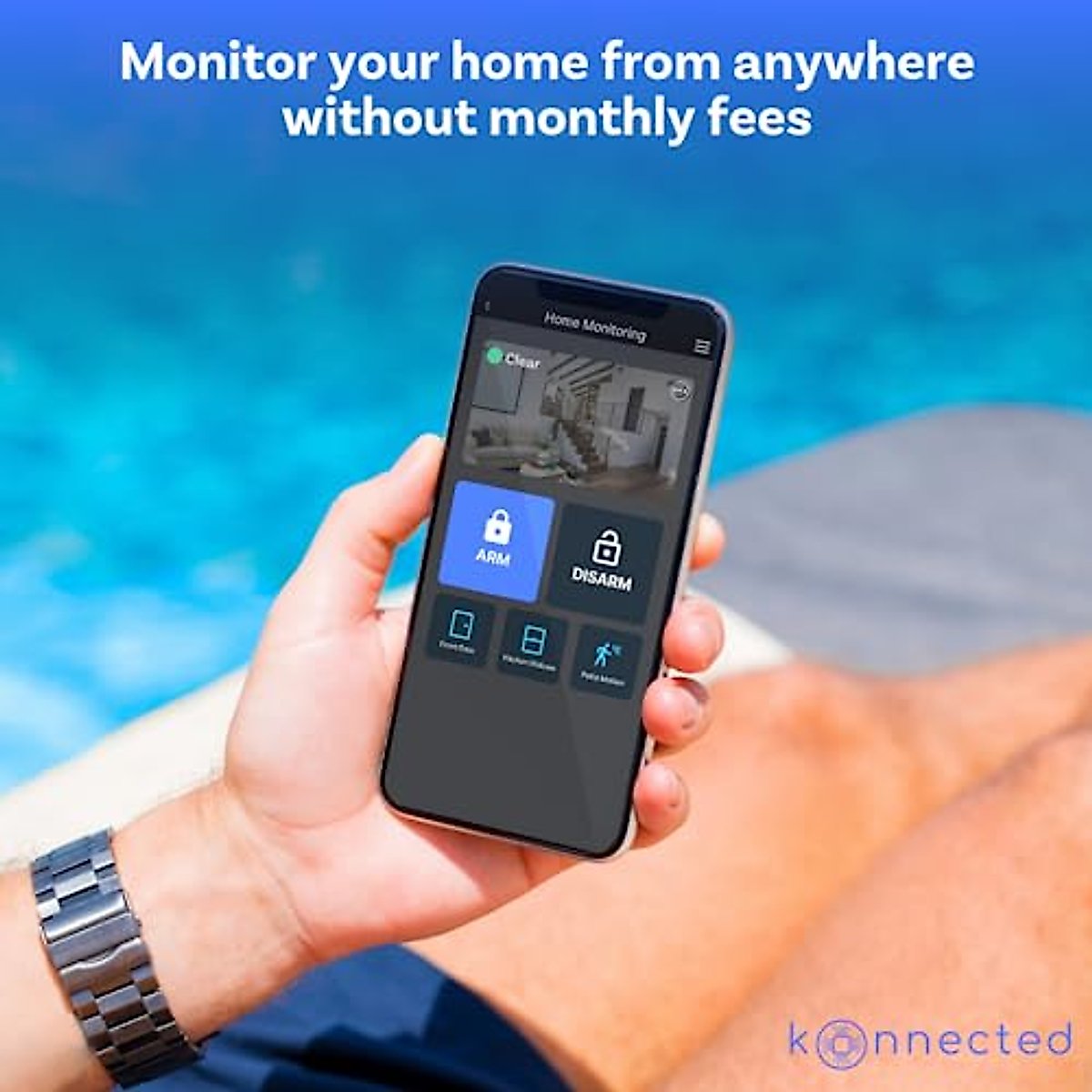 6-Zone Wired Smart Alarm Panel - Konnected Alarm Panel - Make Wired Alarm System Smart - SmartThings, Alexa, Home Assistant - No Batteries or Monthly Fees - Wi-Fi Connection - Accessories Included