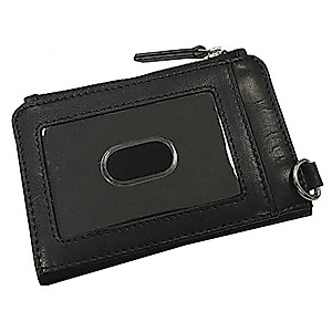 Harley-Davidson Women's Rockin' Roses Bar & Shield Small Zip Wallet - Black