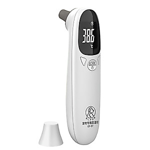 Ear Thermometers - Pet Ear Thermometer for Dogs | Cat and Dog Ear Temperature Monitor | Veterinary Thermometers | Double Mode Design Temperatures Monitor for Fast and Accurate Temperature Detection