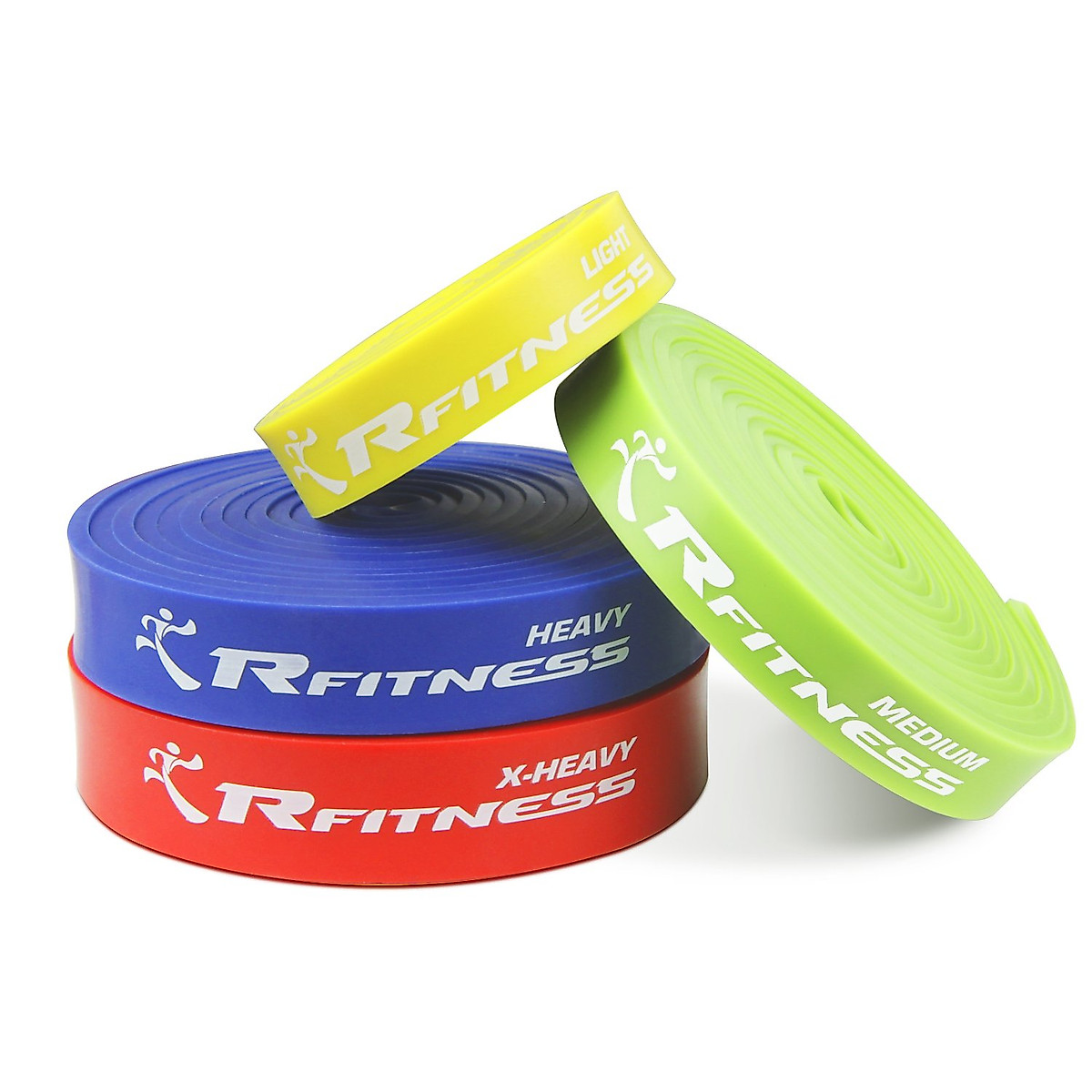 Furinno RFitness Professional 41-Inch Long Loop Stretch Latex Exercise Band, Heavy (Blue)