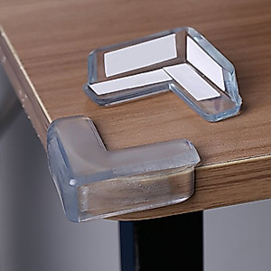 Table Corner Protector, 15Pcs Baby Kid Safety Transparent Protector Pad Furniture Edge Table Corner Protection for Furniture