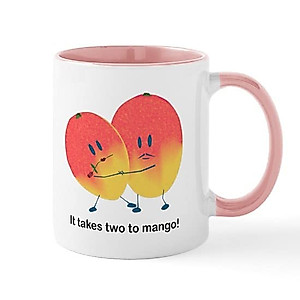 CafePress Two To Mango Coffee Mug Ceramic Coffee Mug, Tea Cup 11 oz