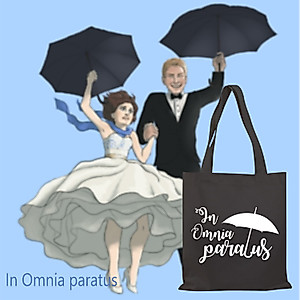 BDPWSS TV Show Tote Bag for Women Girls In Omnia Paratus TV Show Inspired Gift