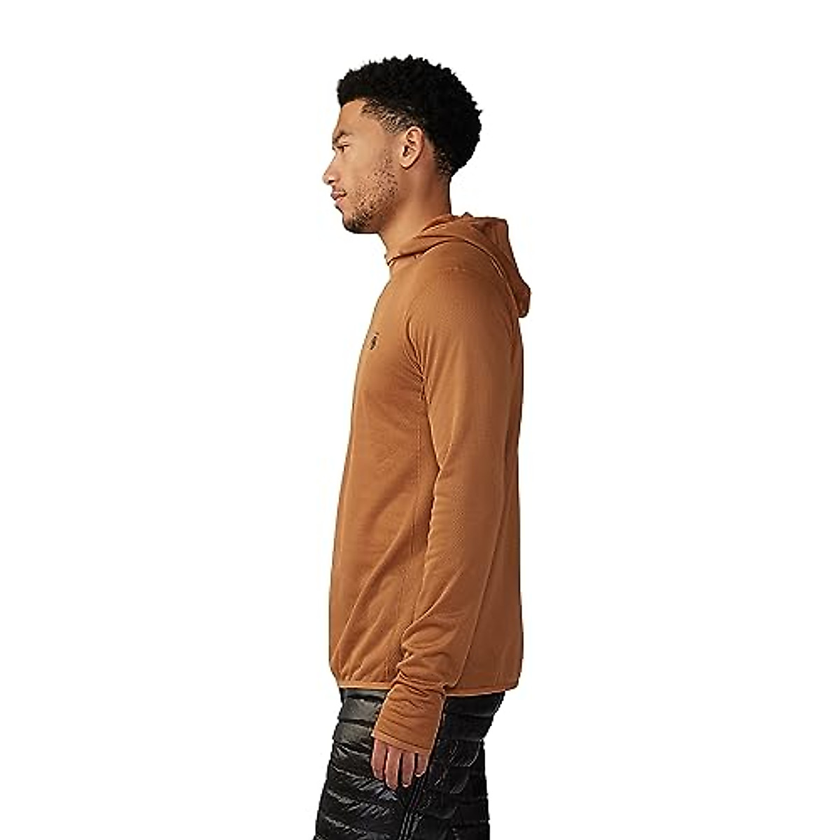 Mountain Hardwear Men's AirMesh Hoody, Copper Clay, Large