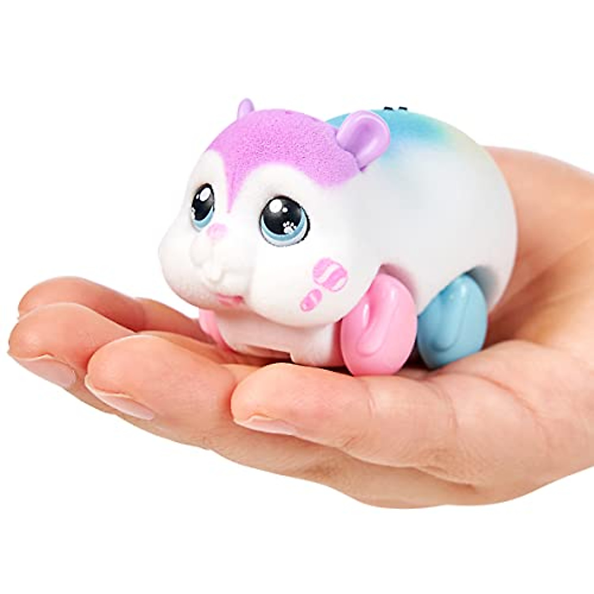 Little Live Pets - Lil' Hamster: Popmello & House Playset | Interactive Toy. Scurries, Sounds, and Moves Like a Real Hamster. Soft Flocked. Batteries Included. for Kids 4+