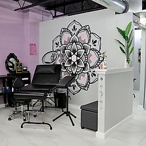 BARBALL Tattoo Armrest Stand Foldable 360° Fully Adjustable Portable Tripod Tattoo Arm Holder Leg Rest Soft Sponge Pad