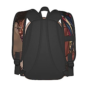 African American Black Girl4 Backpack college backpack for women laptop Bookbag travel backpack for girl boy