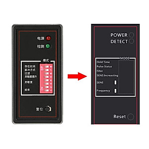 Controls PD132 Single Channel Inductive Vehicle Car Park Barrier Loop Exit Safety Sensor Detector for The Car Parking Lot Access