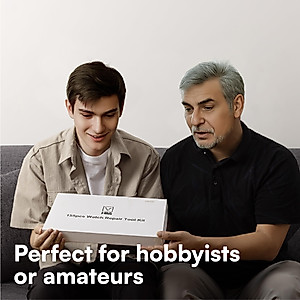 H&S Alliance Watch Repair Tool Kit - Watch Link Removal Kit - Tools & Kits for Sizing w Pin & Back Removal - Case Opener - Resizing Strap Band Adjustment - Link Remover - Box Case