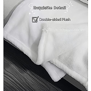 Customize DIY Picture Personalized Soft Flannel Blanket, Create Your Own Photo Text Blankets for Birthday Gifts Family Wedding Anniversary Couples Friends Pets Office 32''*48''