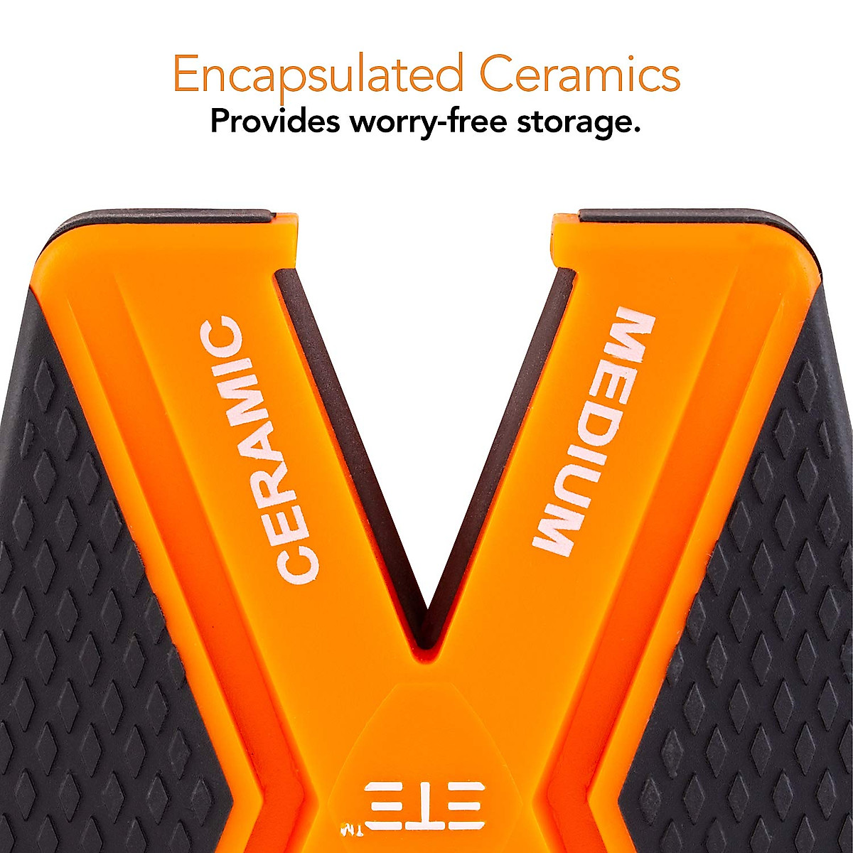 Edge Technology Engineering Double "V" Double Ceramic Knife Sharpener