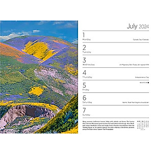 Audubon Engagement Calendar 2024: A Tribute to the Wilderness and Its Spectacular Landscapes