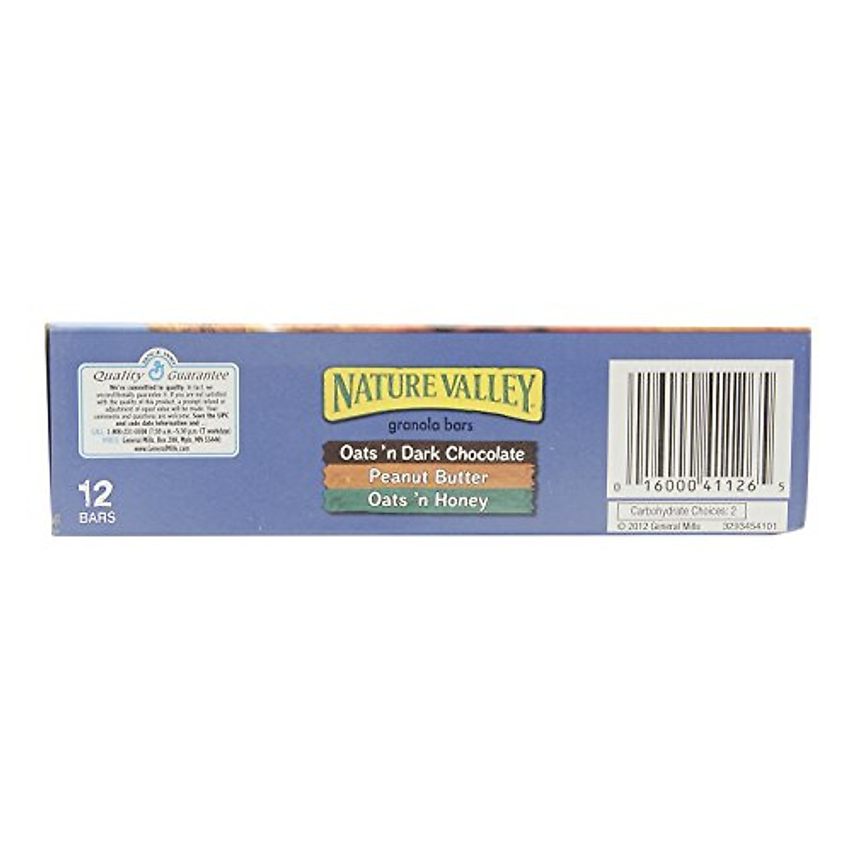 Nature Valley Crunchy Granola Bars, Variety Pack, 12 Bars, 8.94 OZ (6 Pouches)
