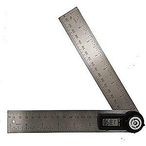 Display Angle Ruler Stainless Steel Electronic Angle Ruler Multifunctional 360 Degree Woodworking Construction Repair
