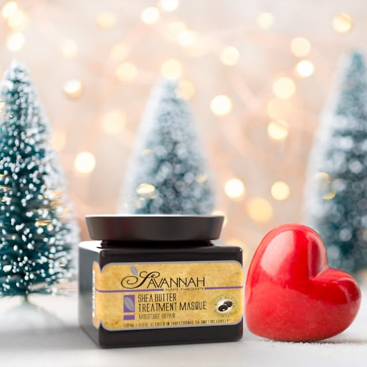 Savannah Hair Therapy Hair Mask for Damaged Hair with Shea Butter & Keratin – Hydrate, Repair & Rejuvenate with Deep Moisture Treatment for Dry, Damaged, and Curly Hair