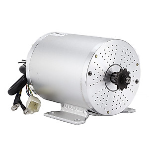 Dilwe Electric Bike Brushless Motor Kit,2000W 48V 34A Brushless Motor Kit High Speed Power for Electric Bike
