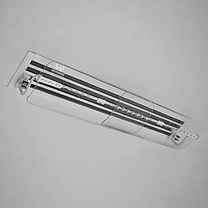 WITFORMS/Grille - Adjustable AC air Deflector Suitable for Central air conditioner's register and grille. Enhance Cooling and Heating Circulation - Length (60 to 110 cm)