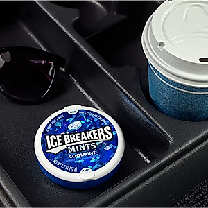 ICE BREAKERS Coolmint Sugar Free Breath Mints Tins, 1.5 oz (8 Count)