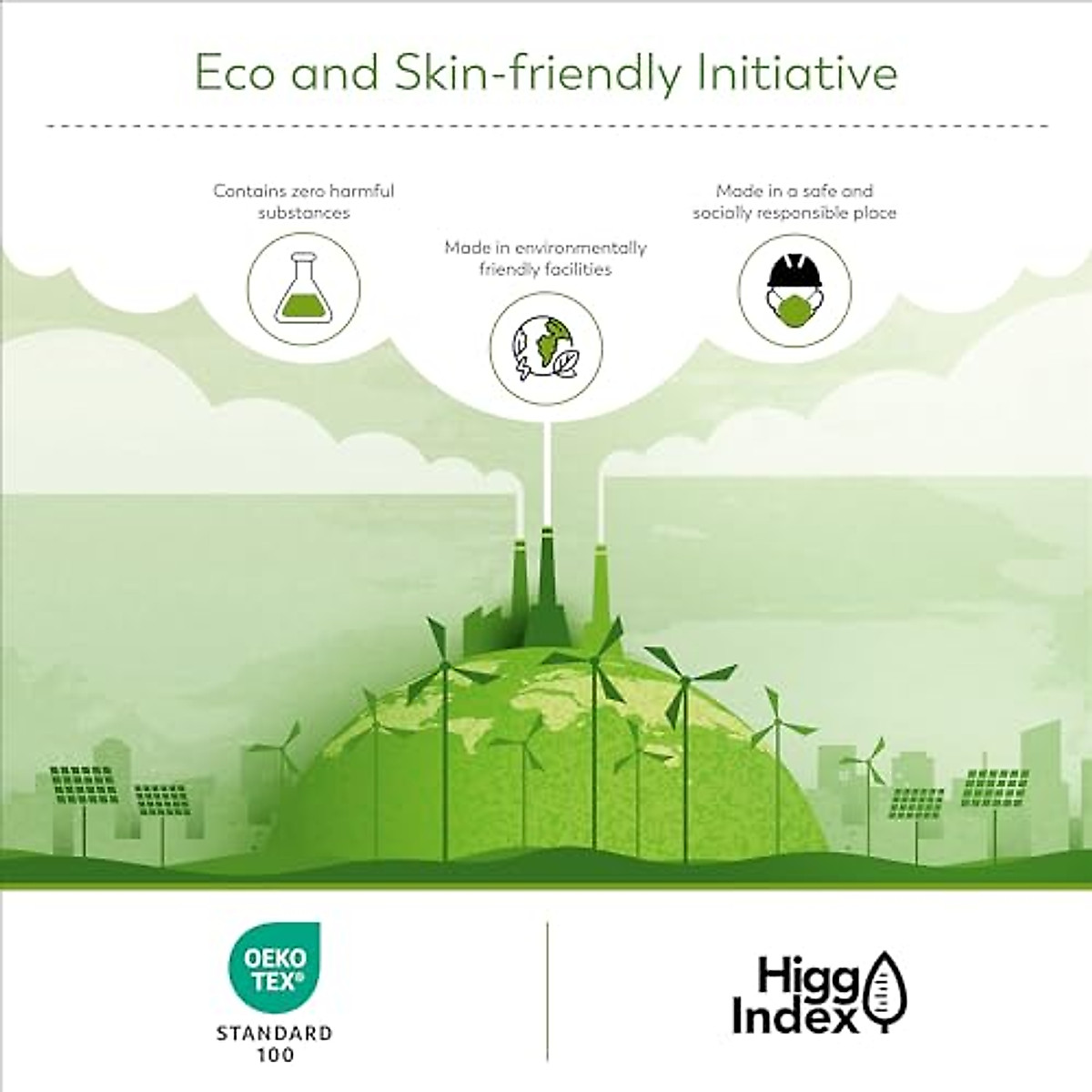 100% Egyptian Cotton Queen Sheet Set - 1000 Thread Count Soft Silver Queen Size Bed - Luxury Sateen Weave Deep Pocket Sheets - Breathable - Soft & Silky - Egyptian Cotton Sheets (Queen, Soft Silver)