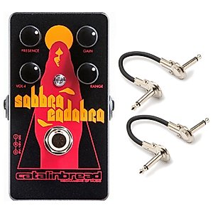 Catalinbread SABBRA CADABRA Foundation Overdrive Pedal w/Geartree Patch Cables