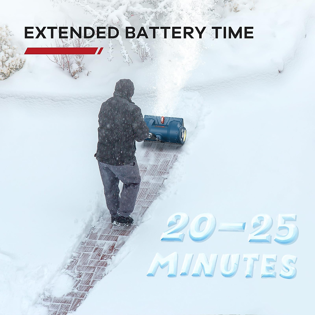 Enhulk Cordless Snow Shovel