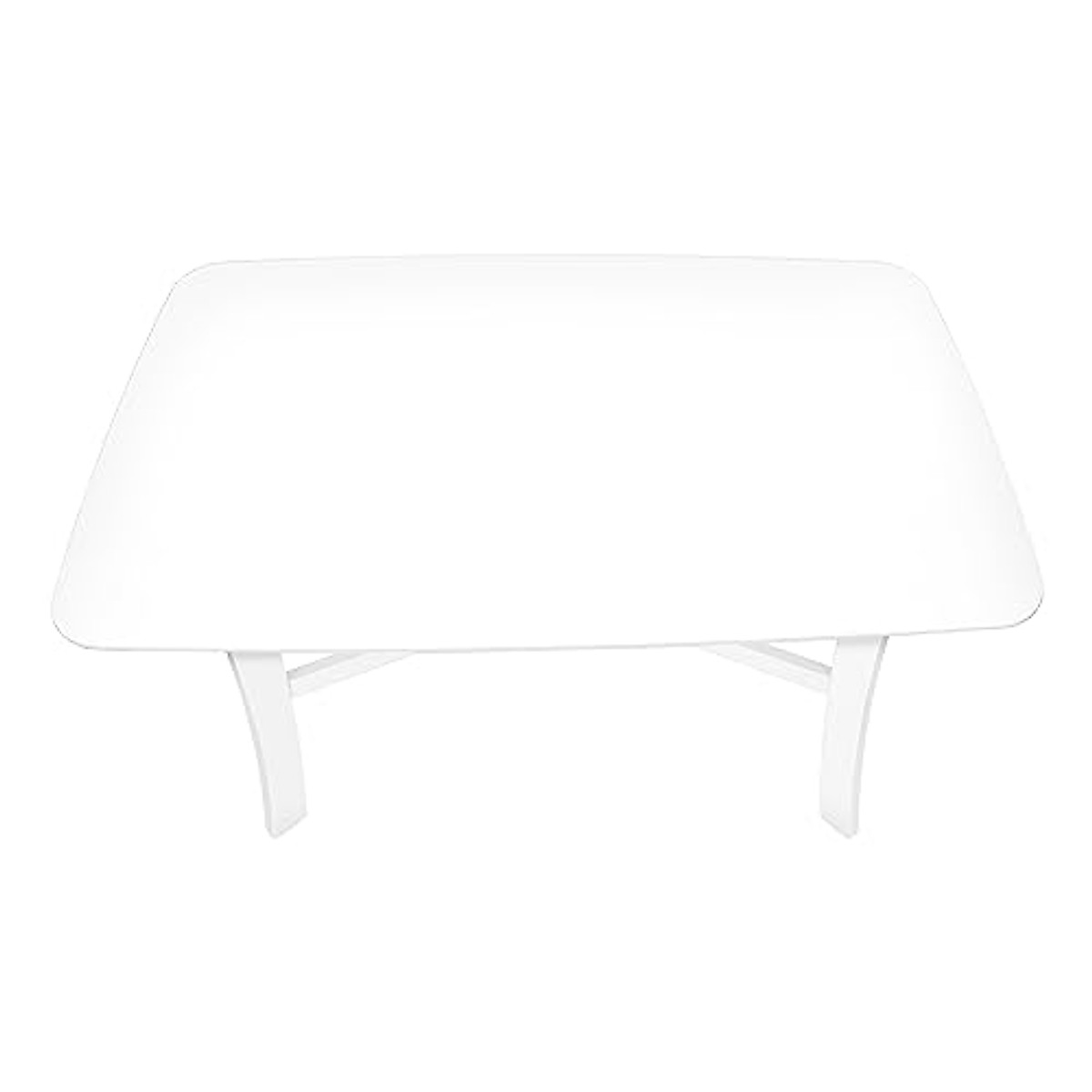 Monarch Specialties 1323, 48" Rectangular, Small, Kitchen, Room, White, Wood Legs Dining Table-36"X 48" Veneer Top, 47.25" L x 35.5" W x 29.5" H