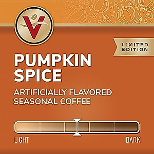 Victor Allen's Coffee Pumpkin Spice Flavored, Medium Roast, 80 Count, Single Serve Coffee Pods for Keurig K-Cup Brewers