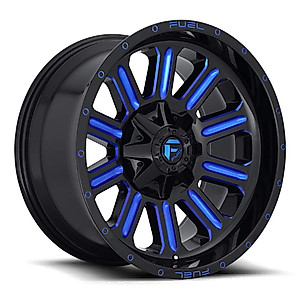 FUEL Hardline NLK-Gloss MIL BLU Wheel with Painted (20 x 9.5 inches /6 x 135 mm, 20 mm Offset)