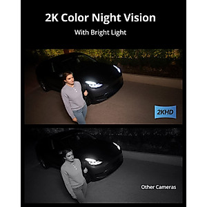 eufy Security Wired Wall Light Cam S100, Security Camera Outdoor, 2K Camera with 1200-Lumen Light, Color Night Vision, Motion Activated Light, AI Detection, IP65 Waterproof, Floodlight Camera