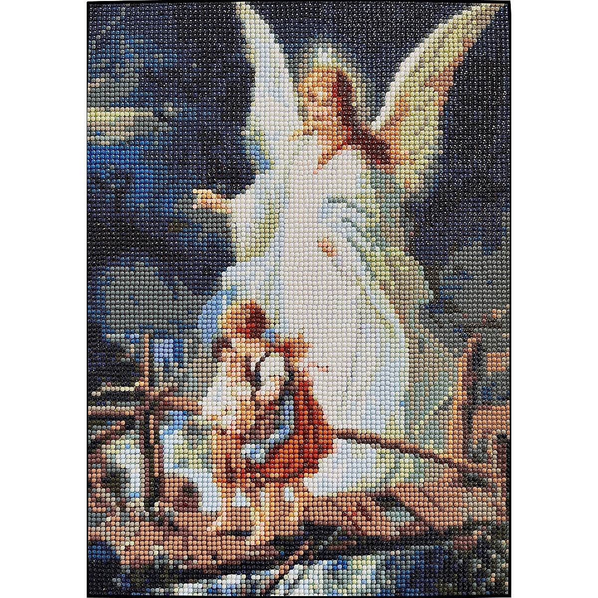 liziciti DIY Diamond Painting Kits for Adults Beginner and Kids, "Angels Around You" Full Drills 5D Diamond Mosaic Paintings for Home Wall Décor, 12" x 16"