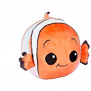 Mattel Disney100 Finding Nemo Cuutopia Plush Toys 4-Pack, Collectible Set of Soft 5-Inch Pillow Dolls Inspired by Fan-Favorites Nemo, Dory, Squirt & Bruce