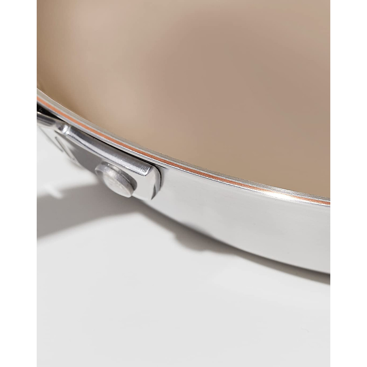 Material, The Copper Coated Pan, Durable, Clean Nonstick, Long Lasting, Dune