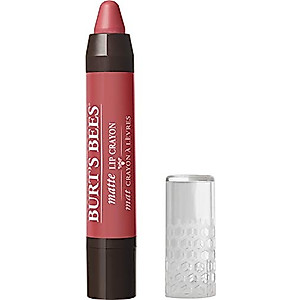 Burt's Bees 100% Natural Origin Moisturizing Matte Lip Crayon, Niagara Overlook - 1 Crayon
