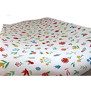Changing Pad Cover Floral Organic Cotton for Girls (Changing Pad)