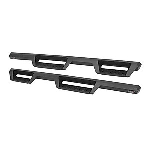 Westin 56-13295 HDX Drop Nerf Step Bars fits 2007-2018 Wrangler JK Unlimited 4dr Textured Black 1 Pair