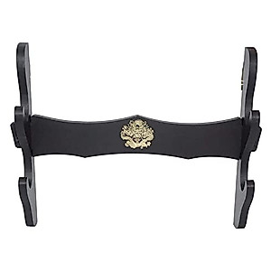 LUCKNIGHT Display Stand Wall Mount Sword Holder Samurai Sword Rack Wakizashi Decorative Display Stand Hanger Sword Stand