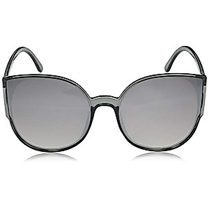 Circus NY by Sam Edelman Women's CC379 Oversized Cat Eye Sunglasses with UV400 Protection - Trendy Gifts for Her, 59.5mm