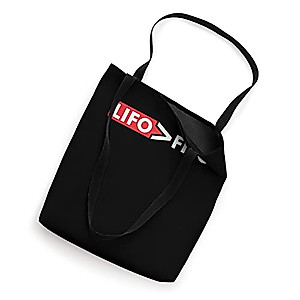 LIFO > FIFO Accountant Controller CPA Bookkeeper Funny Cute Tote Bag