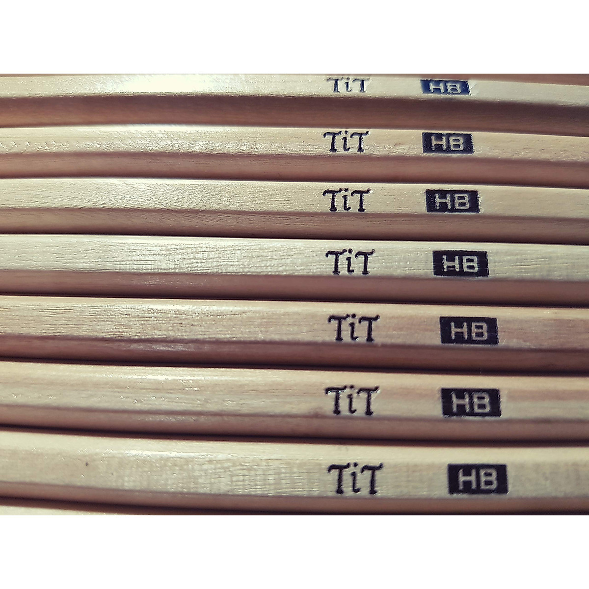 Pre-sharpened Raw Natural Wood Pencils 72 PCs in Box : TiT