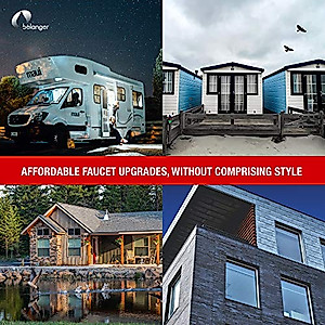 Keeney EBA24BCP Belanger Single Handle Metallic Bathroom-Polished Chrome Faucet