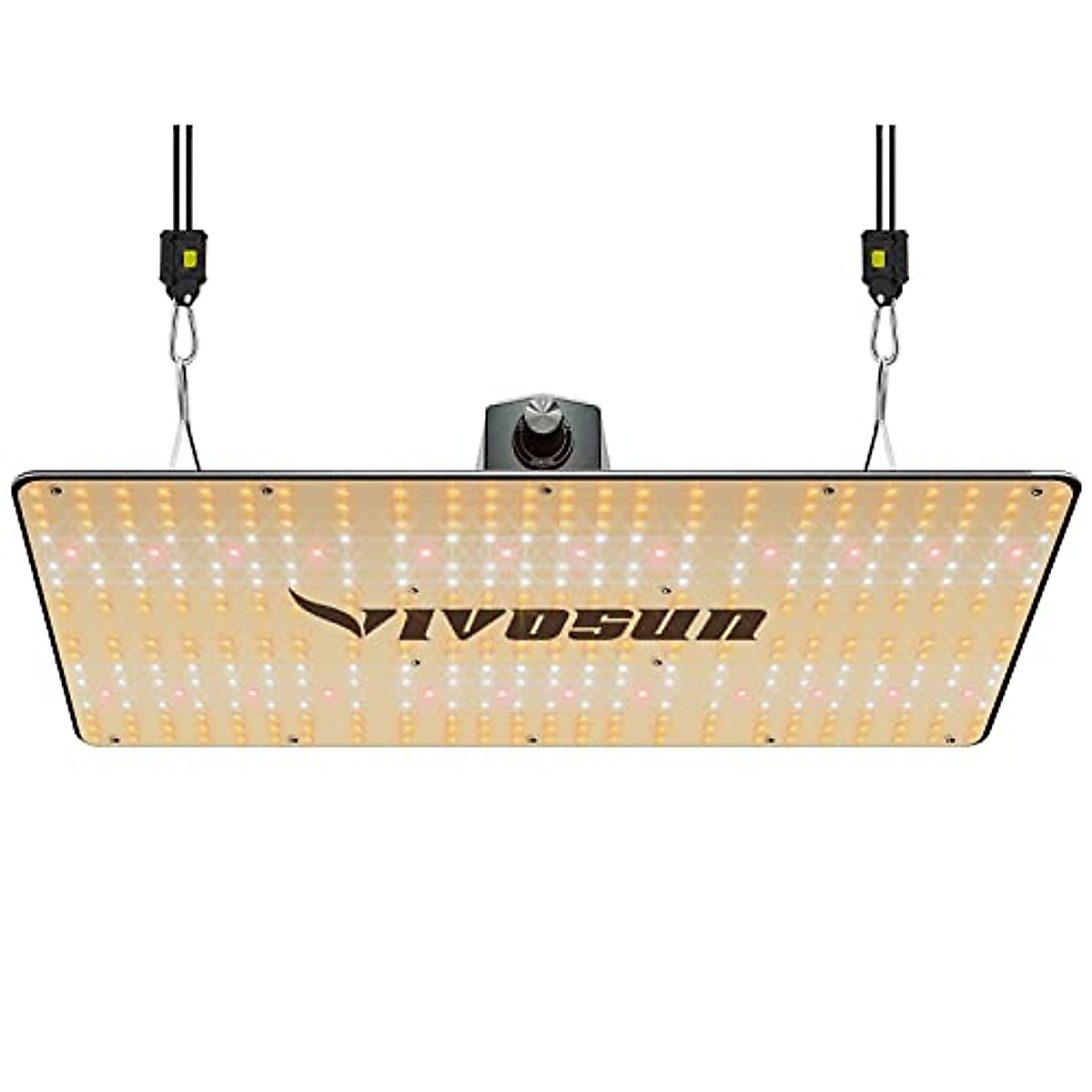 VIVOSUN VS2000 LED Grow Light with Samsung LM301 Diodes & Brand Driver Dimmable Lights Sunlike Full Spectrum with Grow Room Glasses for Seedling Veg & Bloom Plant Grow Lamps for 4x2/3x3 Grow Tent