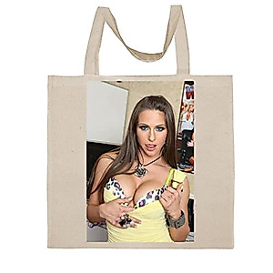 FC Carino Rachel Roxxx - A Nice Graphic Cotton Canvas Tote Bag FCA #FCAG337195