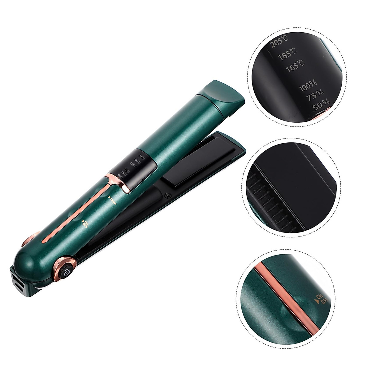 Curling Iron Multifunctional Hair Straightener Hair Straightening Tool Wireless Hair Curler Device Curling Wand for Hair Styling Hair Straightener Curler Hair Styling Tools